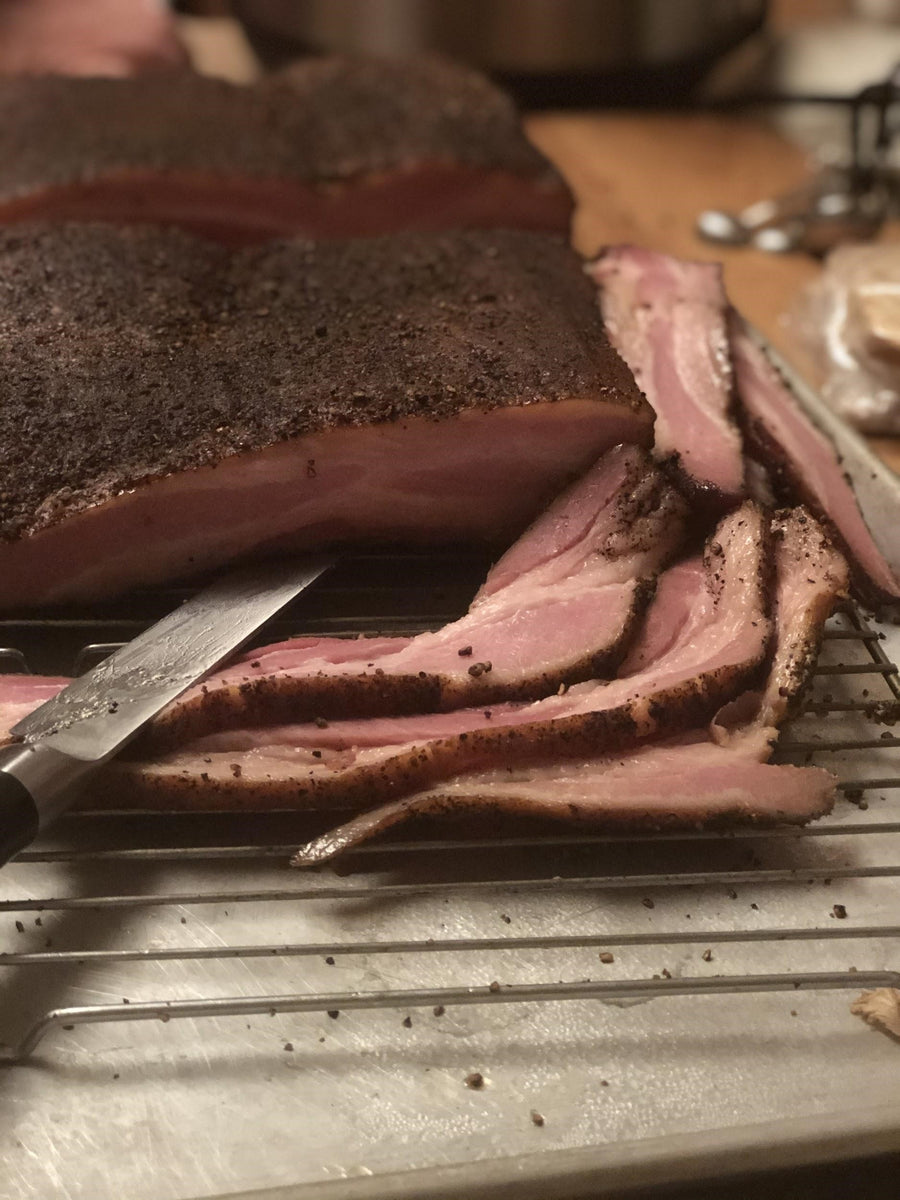 Brown Sugar Red Pepper Bacon – Eban’s Bakehouse