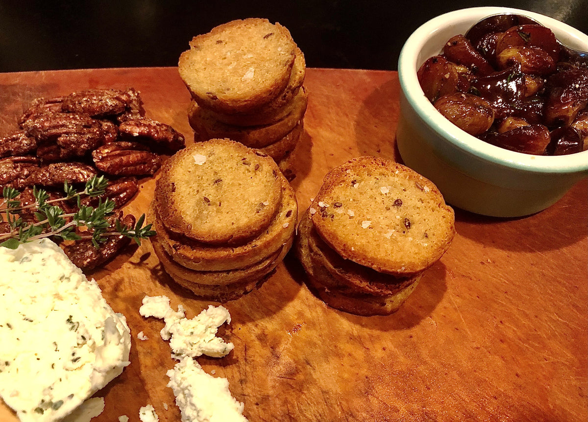 Dinner Roll Crostini – Eban’s Bakehouse